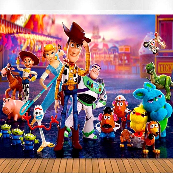 60” x 36” | Party Supplies | Toy Story Backdropmasks | Poshmark